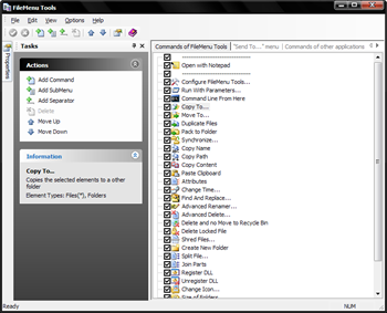 FileMenu Tools – A toolbox of utilities for the context menu